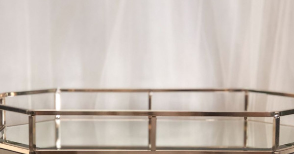 Elegant Mirror Tray