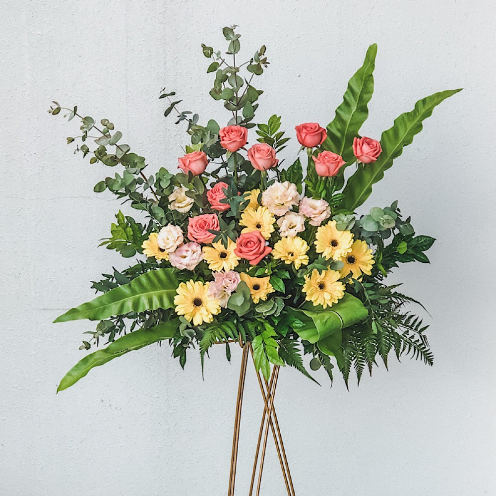 Express Your Congratulations with a Grand Opening Flower Stand