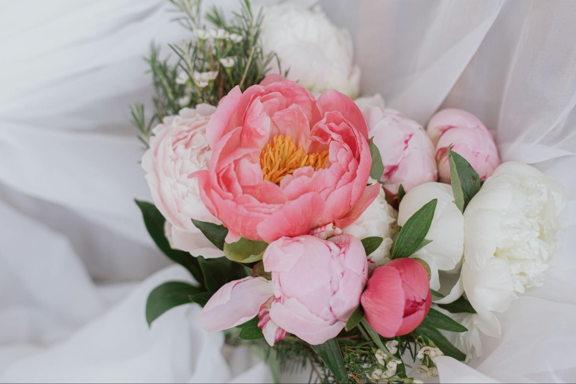 The Perfect Fresh Flower Bouquet For The Bride-To-Be